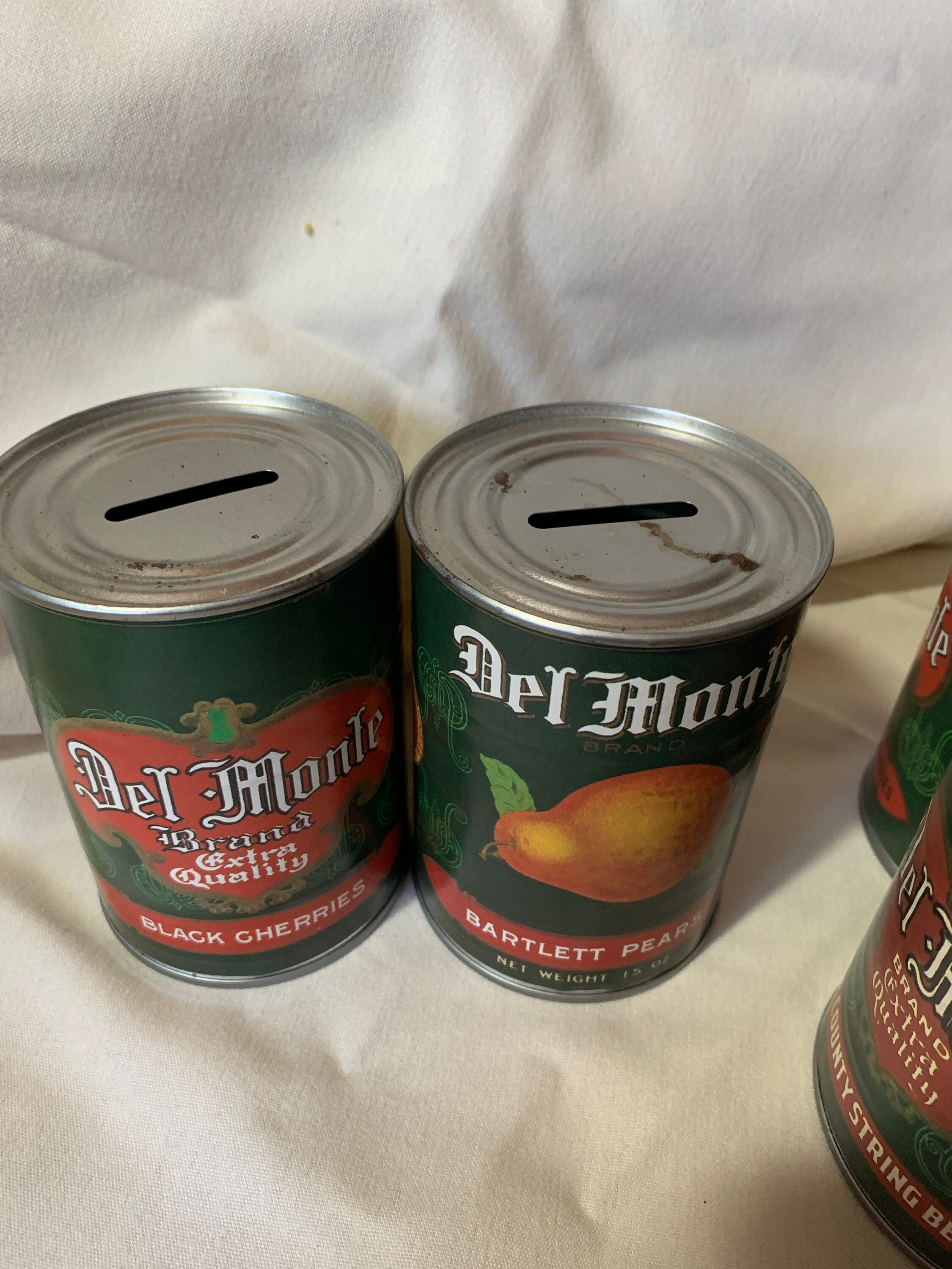Set of 6 Vintage Del Monte Can Banks - Etsy