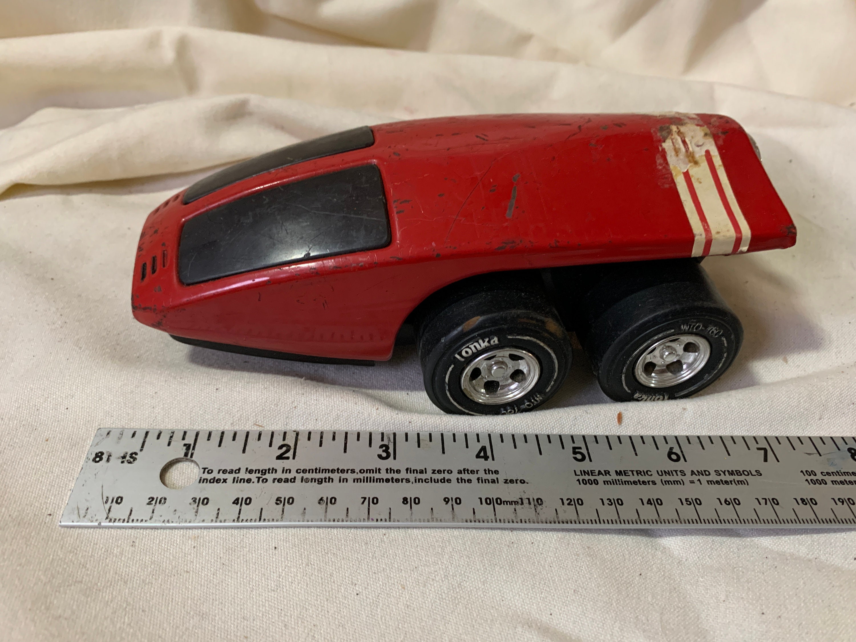 Tonka AJ Foyt Racing Van and Tonka Red Rocket Car 1970s - Etsy