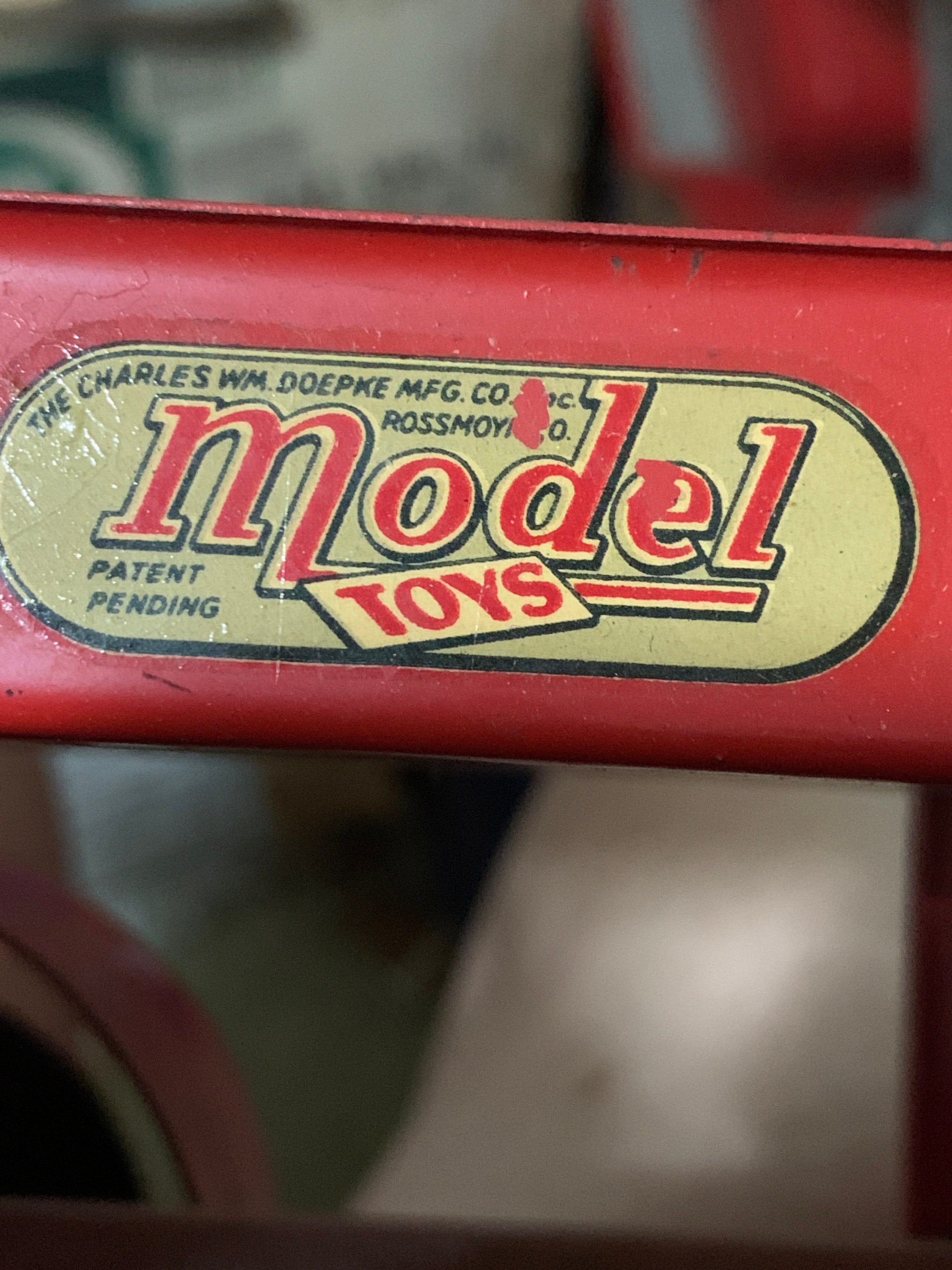 Doepke Model Toys Rossmoyne Ladder Fire Truck 1950's - Etsy