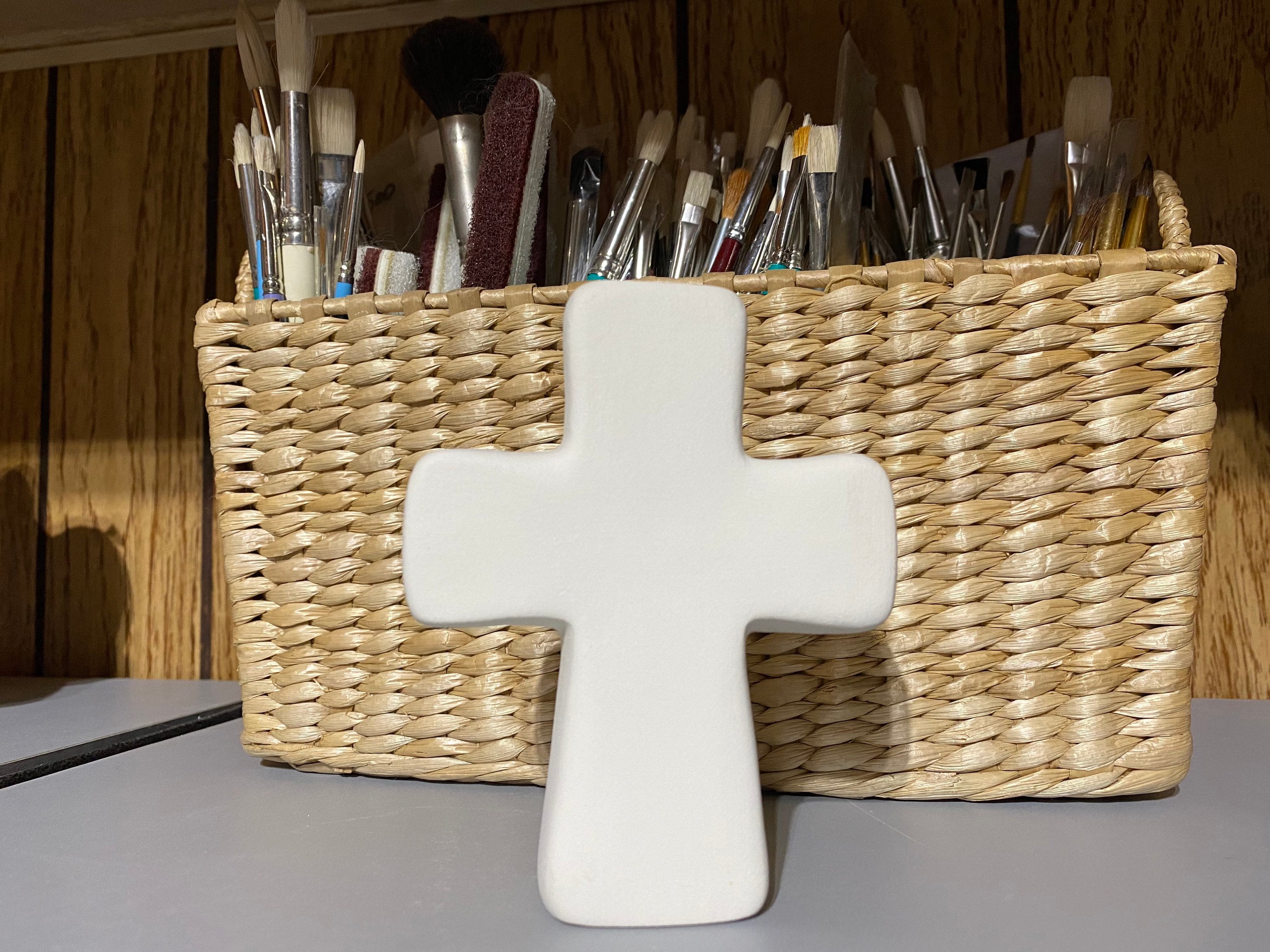 Crosses - Ceramic - Ready to Paint - Bisque *read Description for Size ...