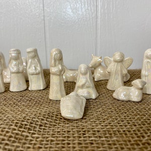 Nativity - Ceramic - Faceless *read Description for Size* - Etsy