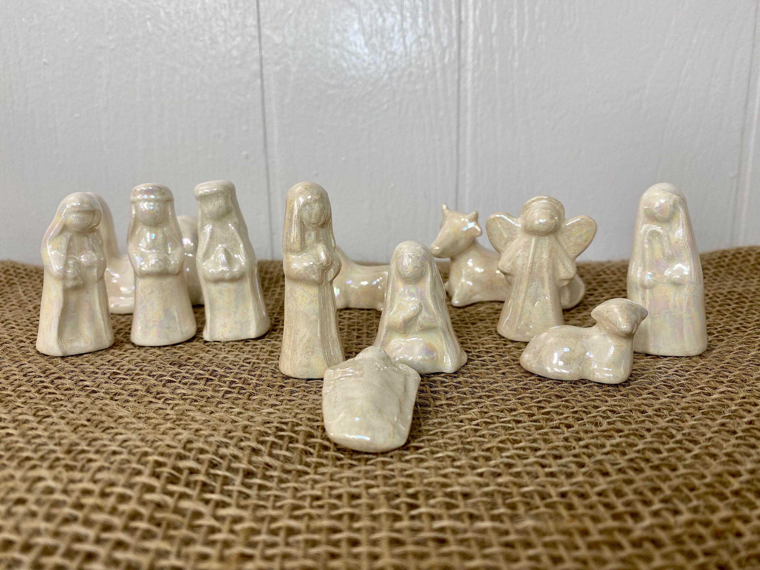 Nativity - Ceramic - Faceless *read Description for Size* - Etsy