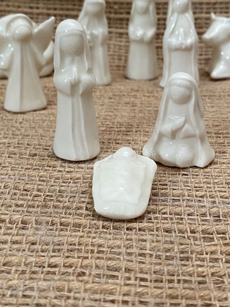 Nativity - Ceramic - Faceless *read Description for Size* - Etsy