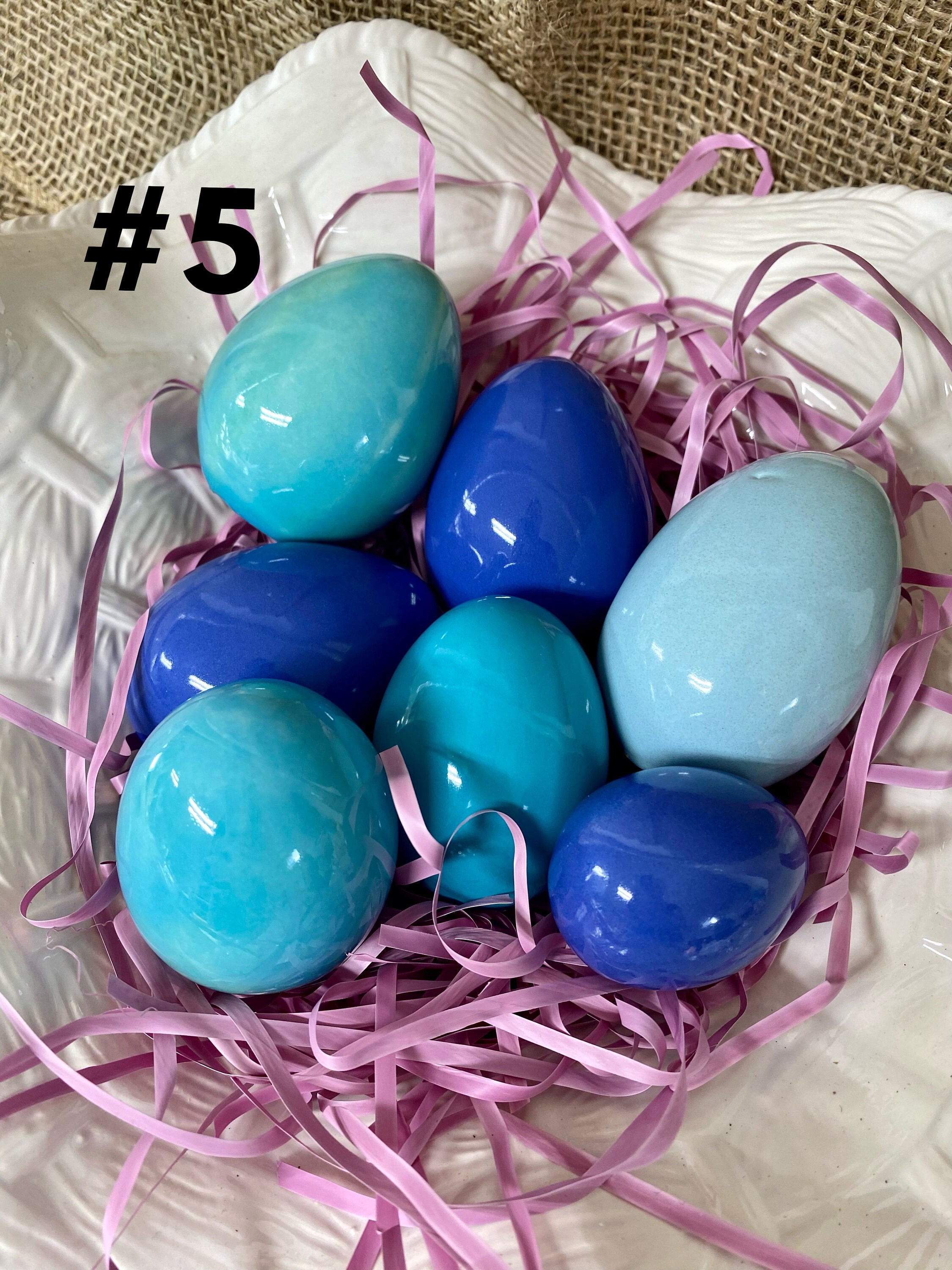 Ceramic Easter Eggs - Etsy