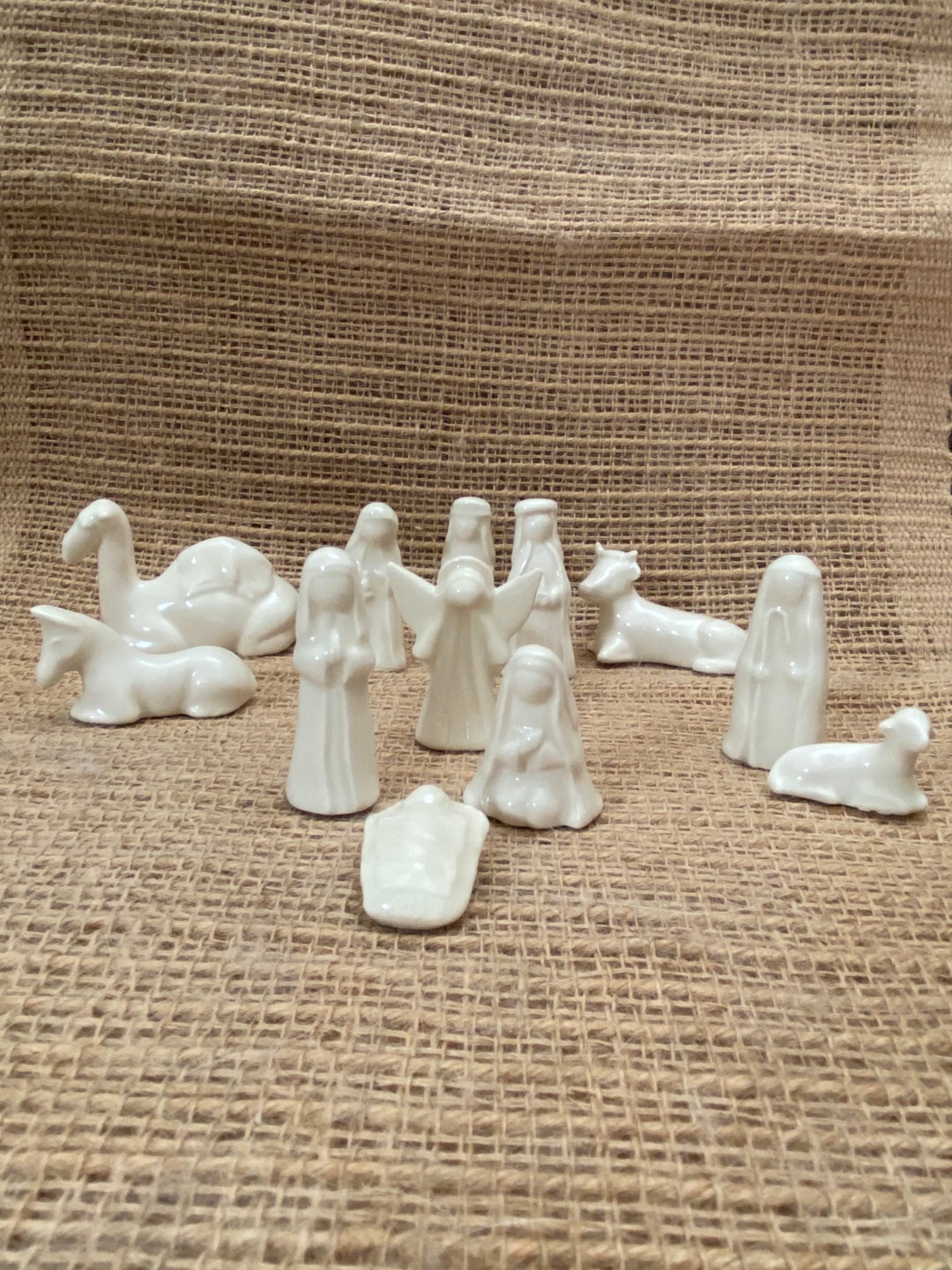 Nativity - Ceramic - Faceless *read Description for Size* - Etsy