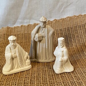 Nativity - Ceramic - Duncan - Ready to Paint - Bisque *read Description ...