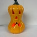 Ceramic Jack O’lantern Lamp - Squished - Etsy