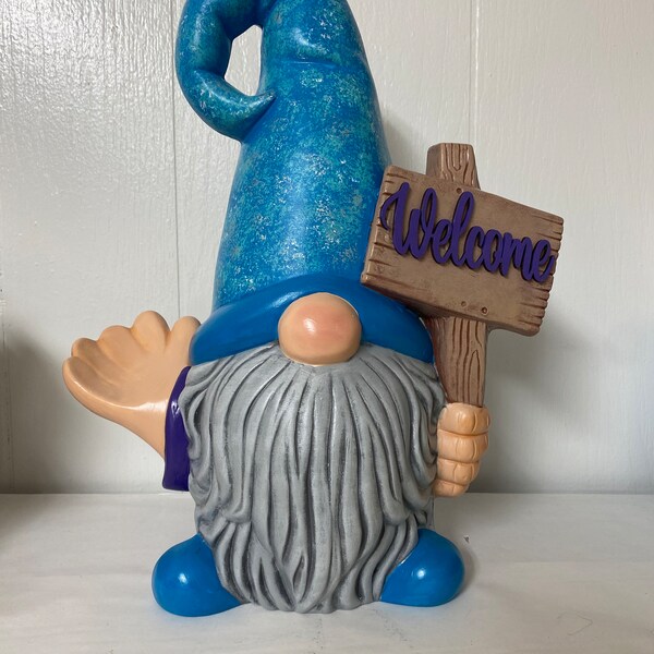 Gnome Welcome Sign - Etsy