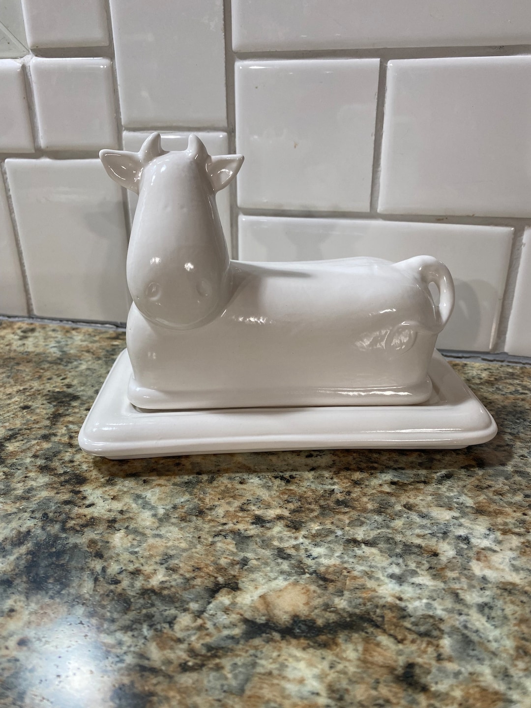 Cow Butter Dish - Ceramic - Etsy