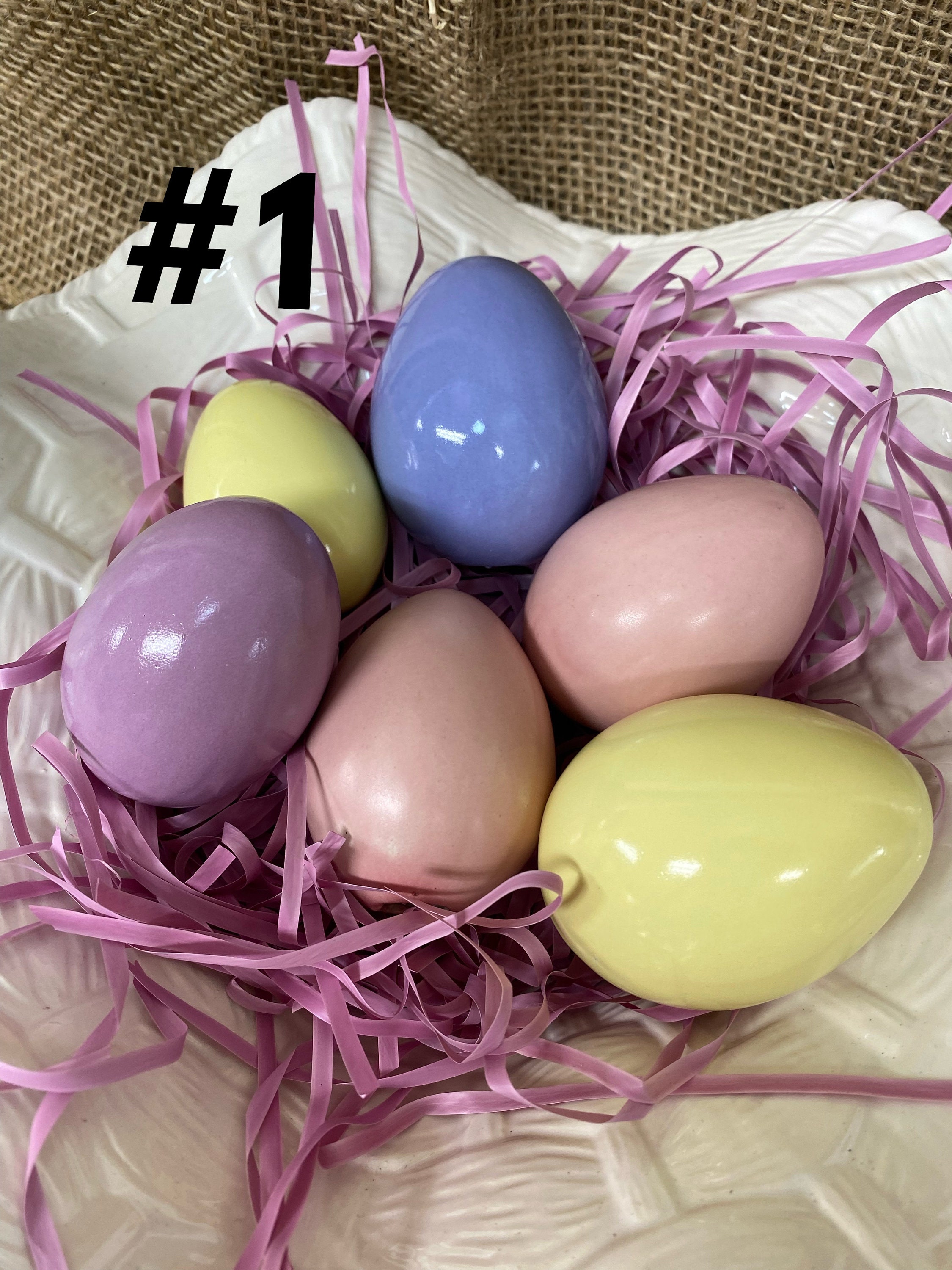 Ceramic Easter Eggs - Etsy