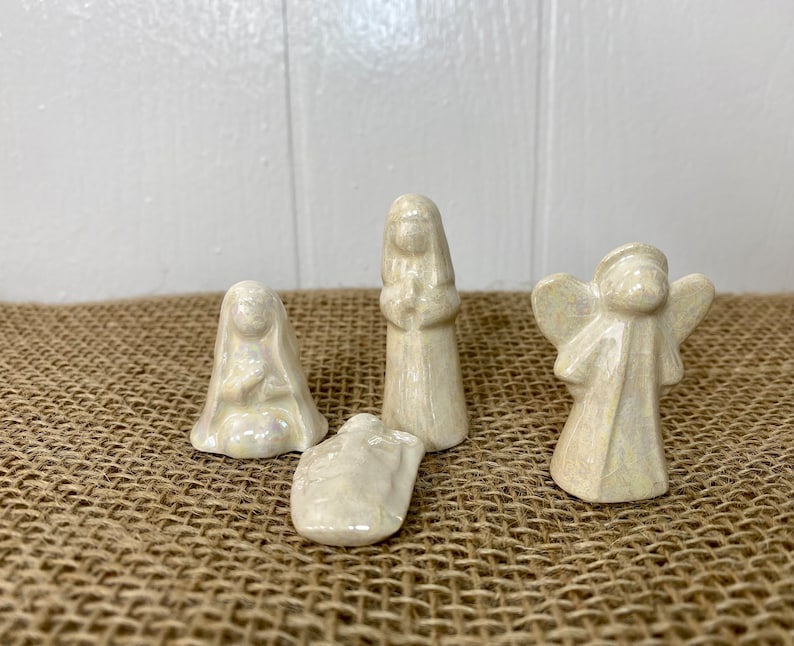Nativity - Ceramic - Faceless *read Description for Size* - Etsy