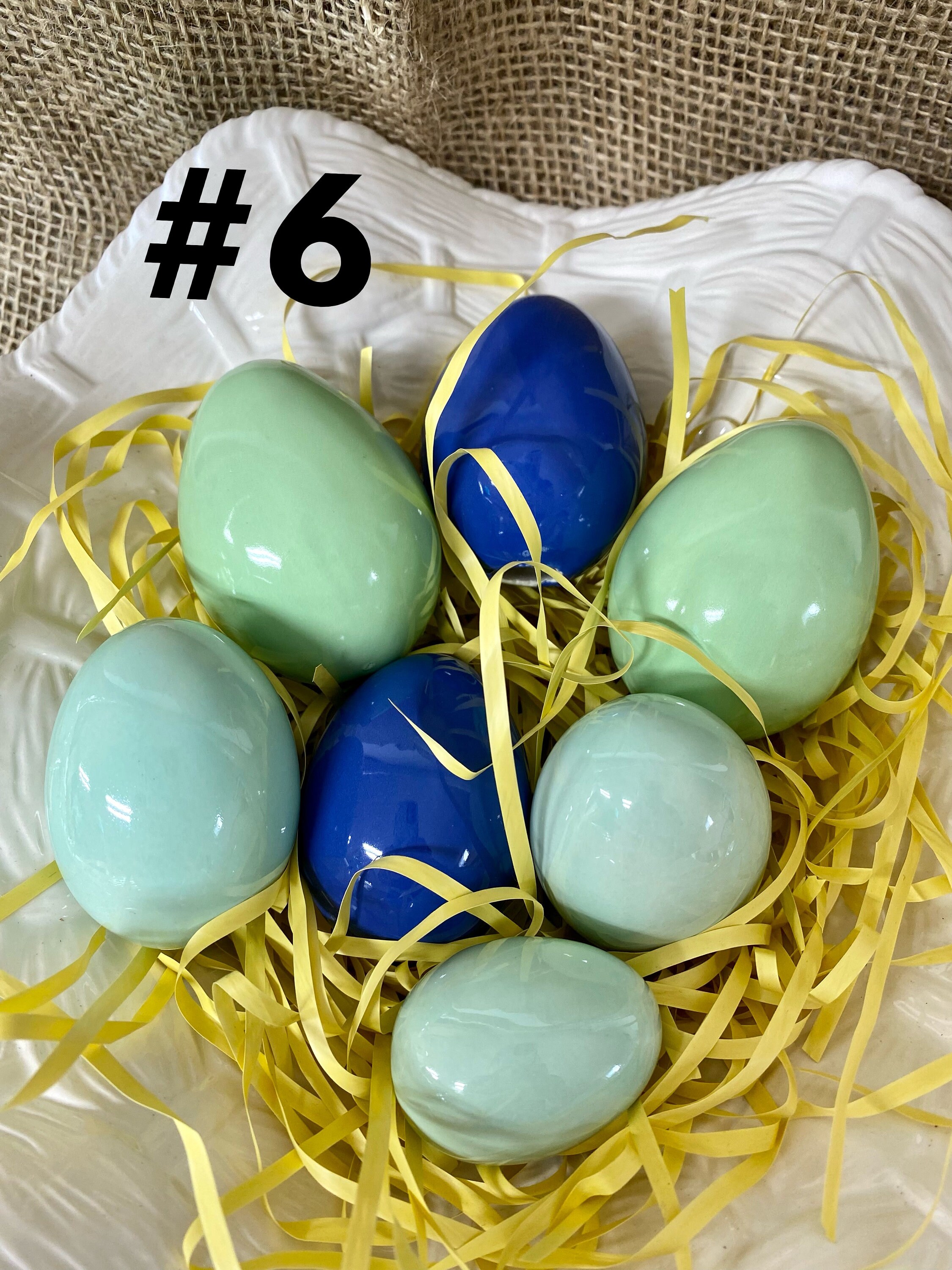 Ceramic Easter Eggs - Etsy