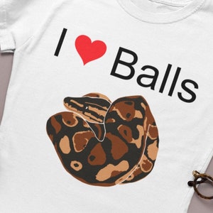 COMMERCIAL USE Funny Ball Python SVG I Love Balls Svg Snake Png Jpg ...