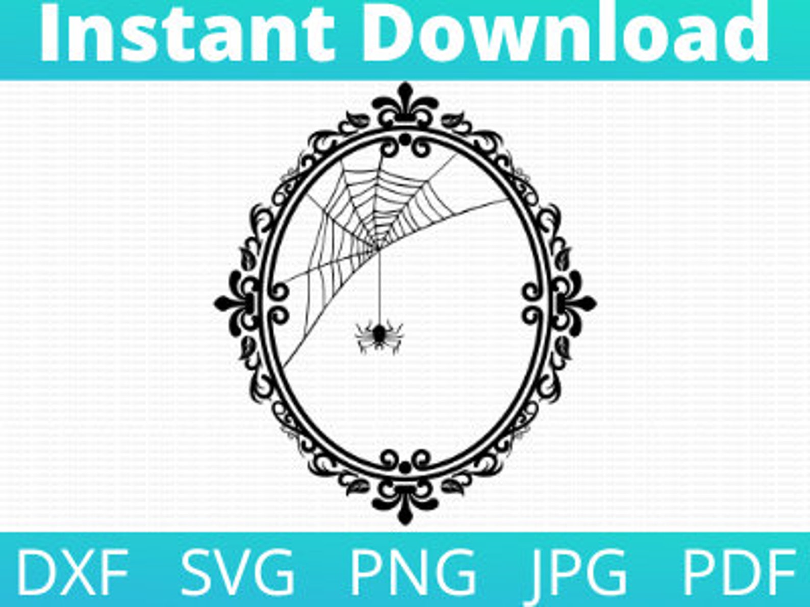 Spooky Frame SVG Bundle Creepy Mirror SVG Horror Gothic - Etsy