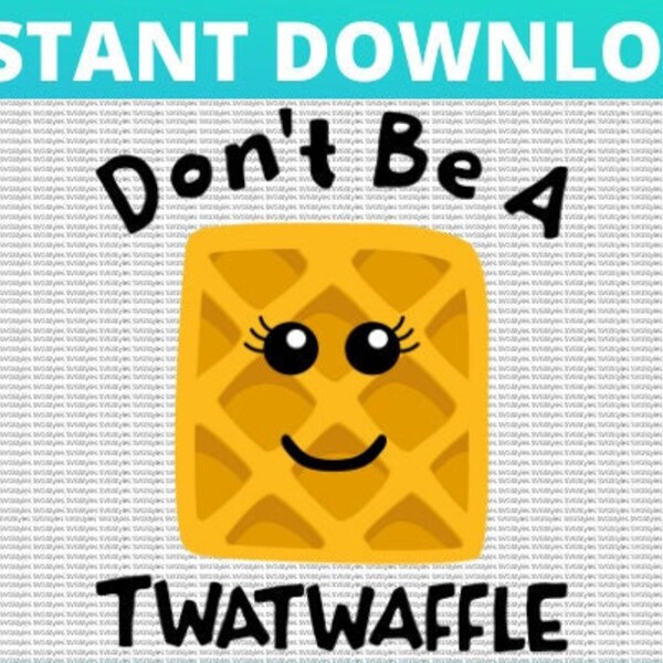 Twatwaffle Svg - Etsy