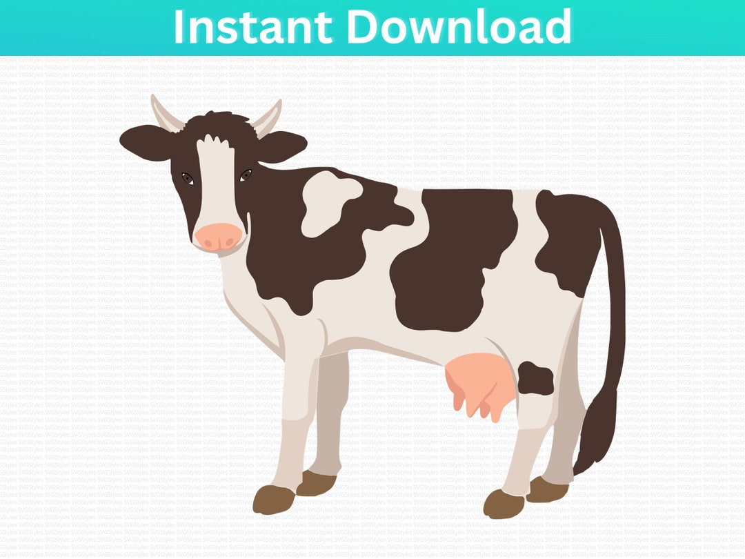 Cow SVG, Farmanimals Svg, Animals Svg, Cow Clipart, Calf Svg, Barn Svg ...