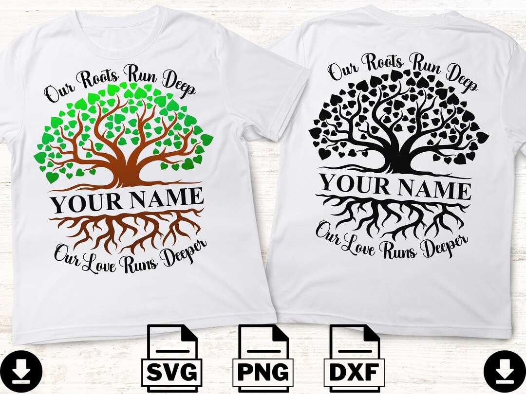 Family Reunion SVG, Family Tree SVG, PNG, Our Roots Run Deep Our Love ...