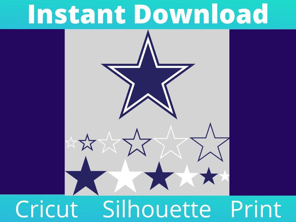 Dallas Cowboy Star Outline