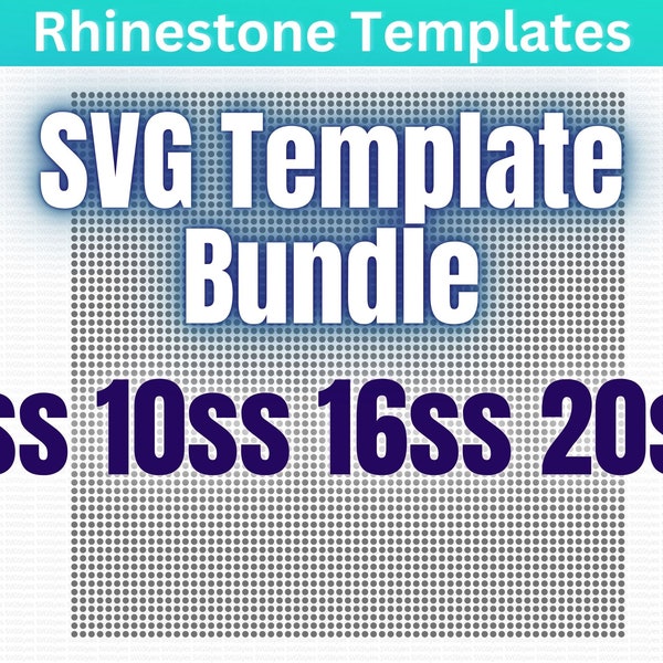 Rhinestone Templates - Etsy
