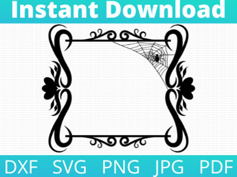 Spooky Frame SVG Bundle Creepy Mirror SVG Horror Gothic - Etsy