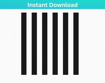 Stripe Pattern SVG, Seamless Pattern Png, Line Print Cut File, Digital ...