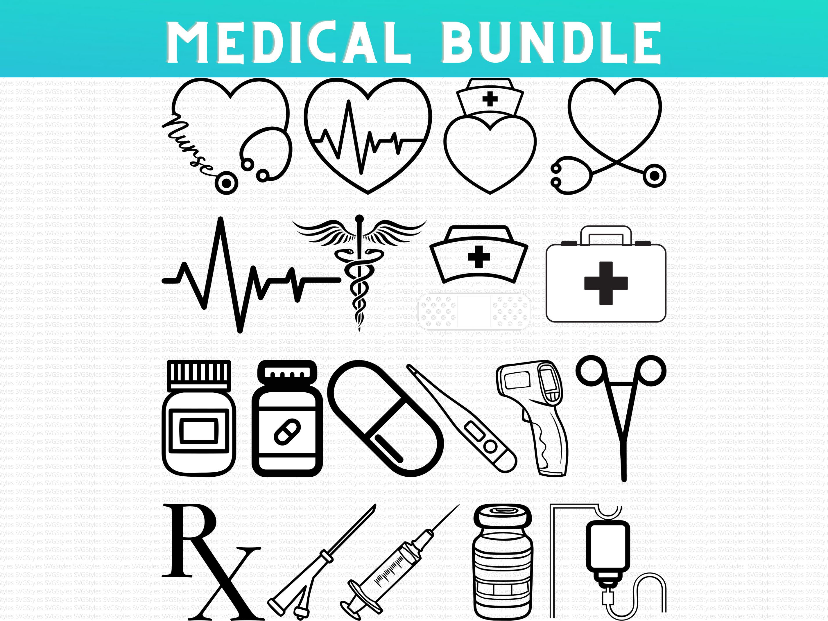 Medical Clipart Nurse Clipart Doctor Clipart SVG Clip Art - Etsy Canada
