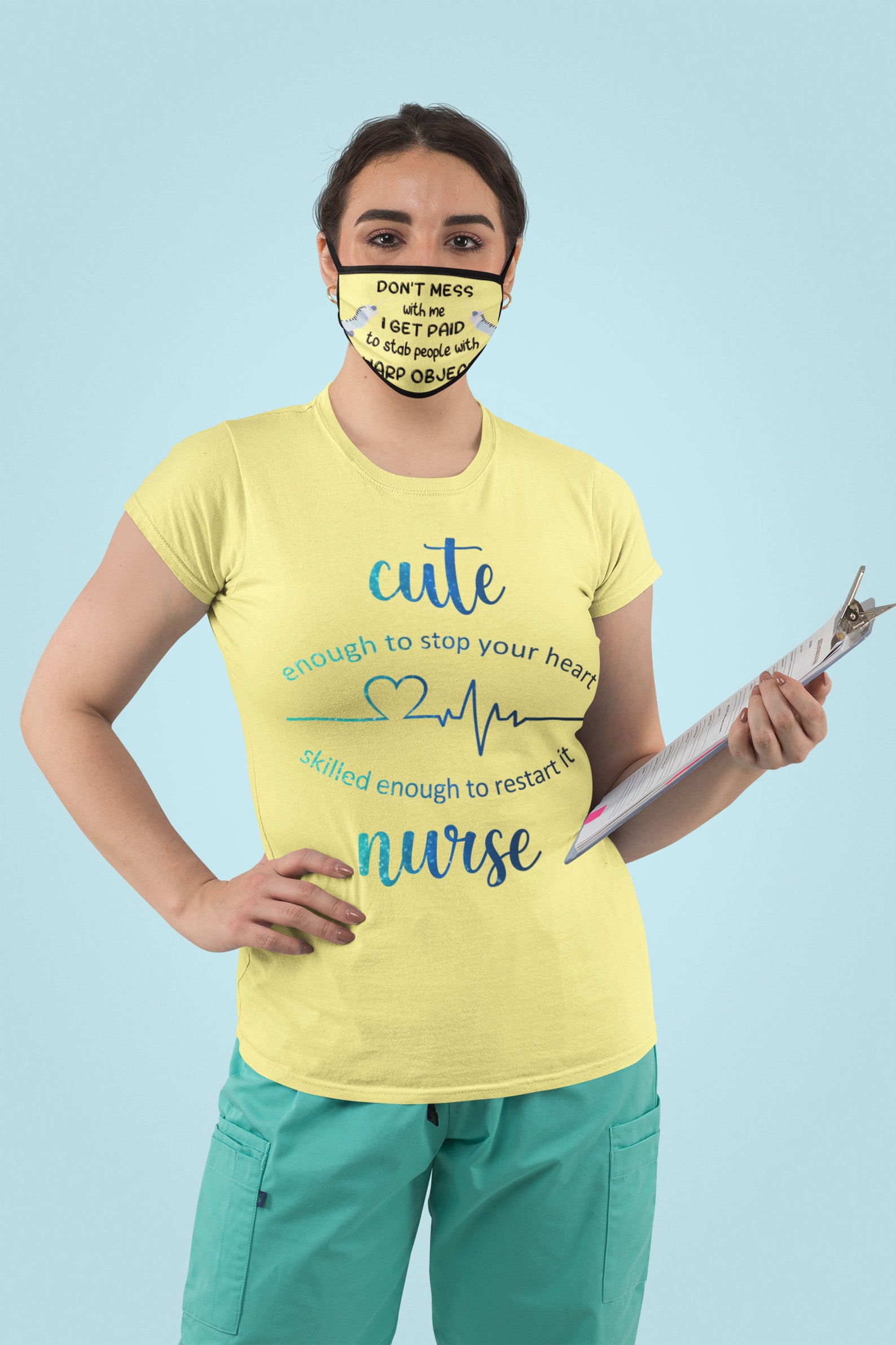 Cute Nurse SVG Clipart PNG of Medical Life Funny Quotes - Etsy