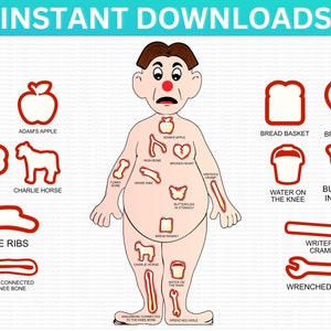 Operation Costume Svg Halloween Operation Pieces SVG - Etsy