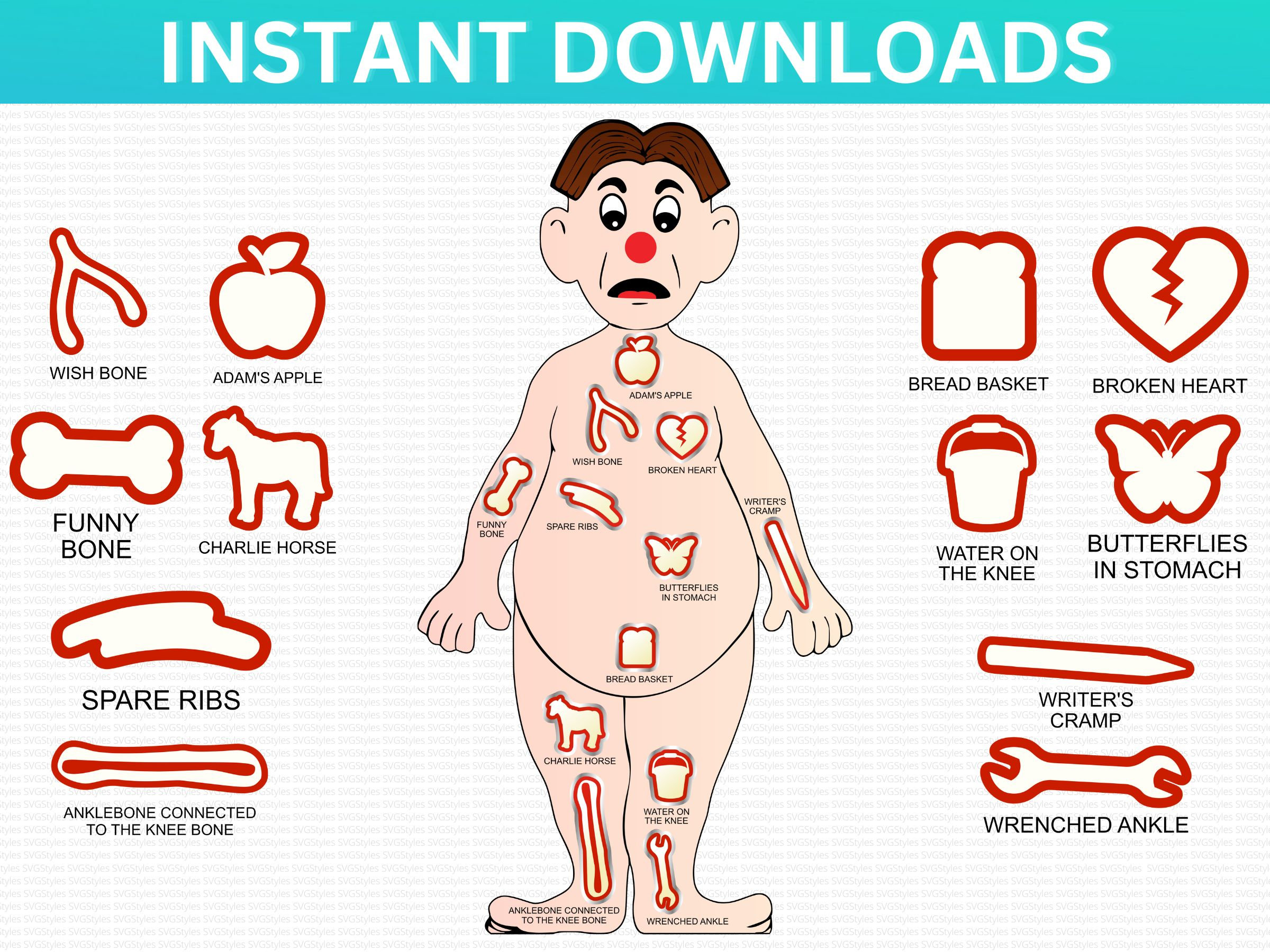 Operation Game Body Parts