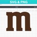 M&m Svg M and M Svg M and M Logo M and M M M and M Cricut - Etsy Canada