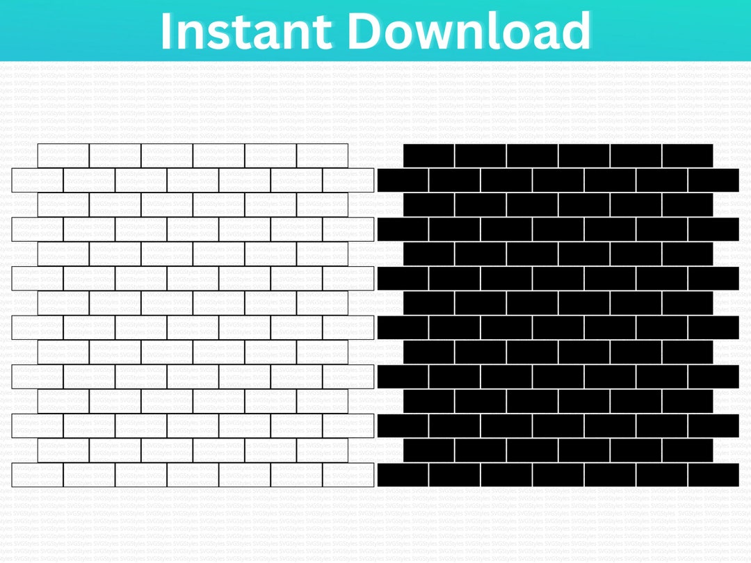 Subway Tile Pattern Svg, Brick Pattern Svg, Subway Tile Pattern Png ...