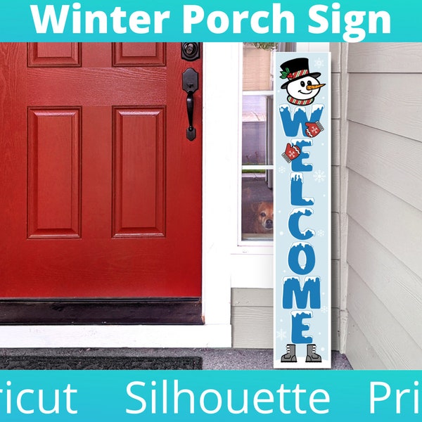 Snowman Porch Sign - Etsy