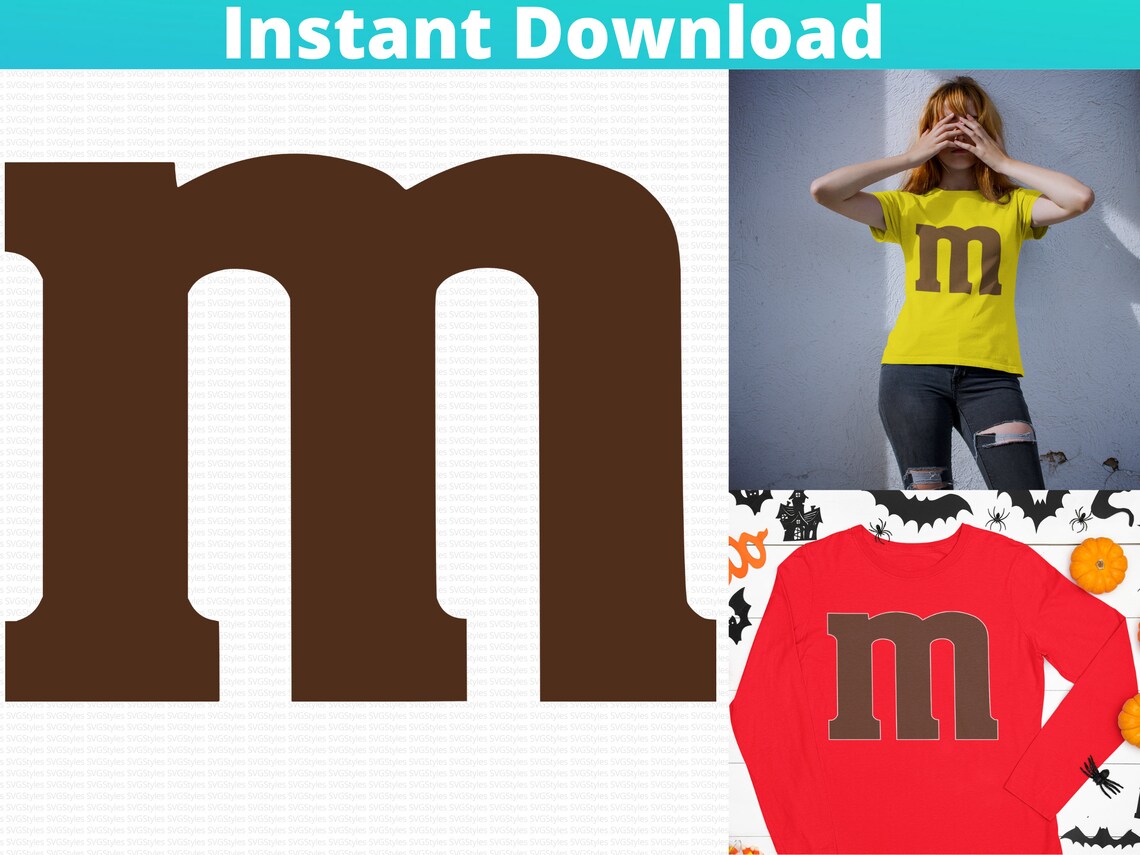 M&M Svg M and M Group Costume M and M Family Costume - Etsy Canada