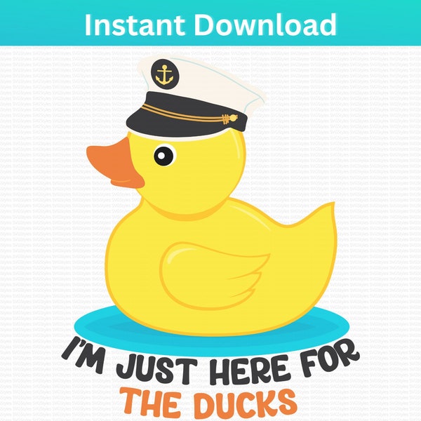 Cruising Duck Svg - Etsy