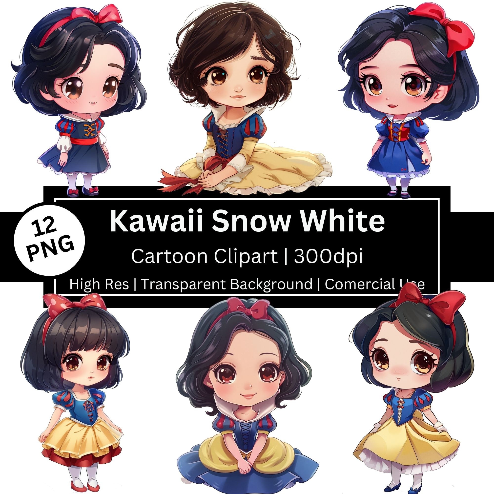 Chibi Snow White Snow White (PinkFong) | The New Parody Wiki | Fandom