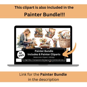 Watercolor Painter Box Clipart, Artistic Vibes, Painting, Hobby Clipart ...