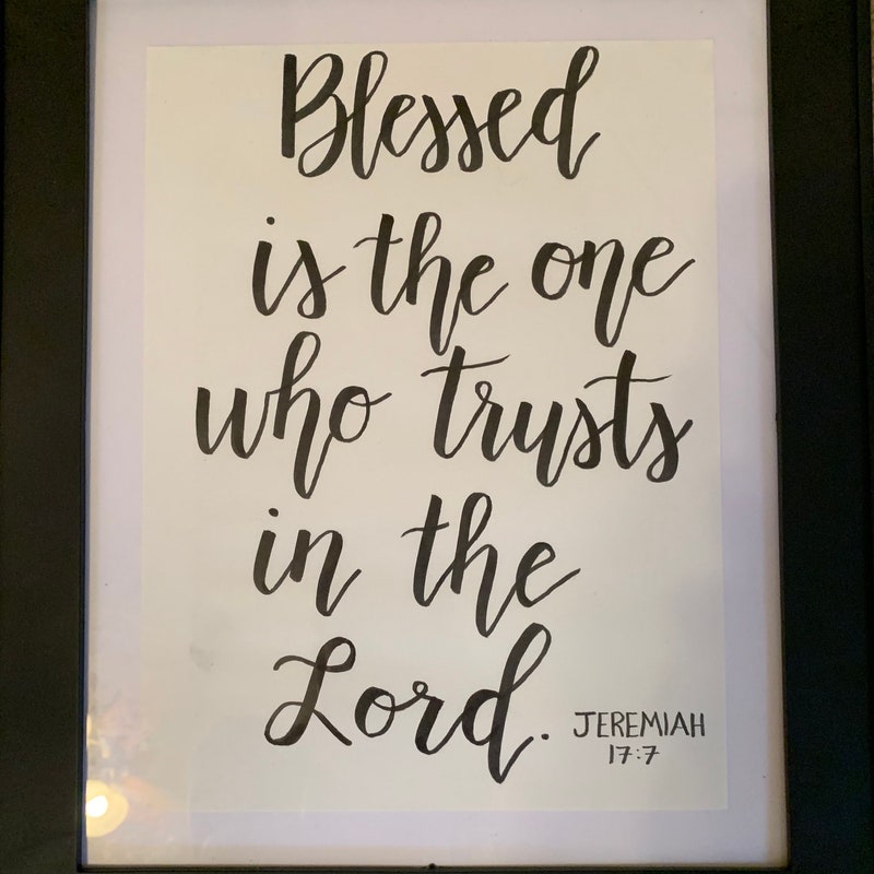 Calligraphy Verses - Etsy