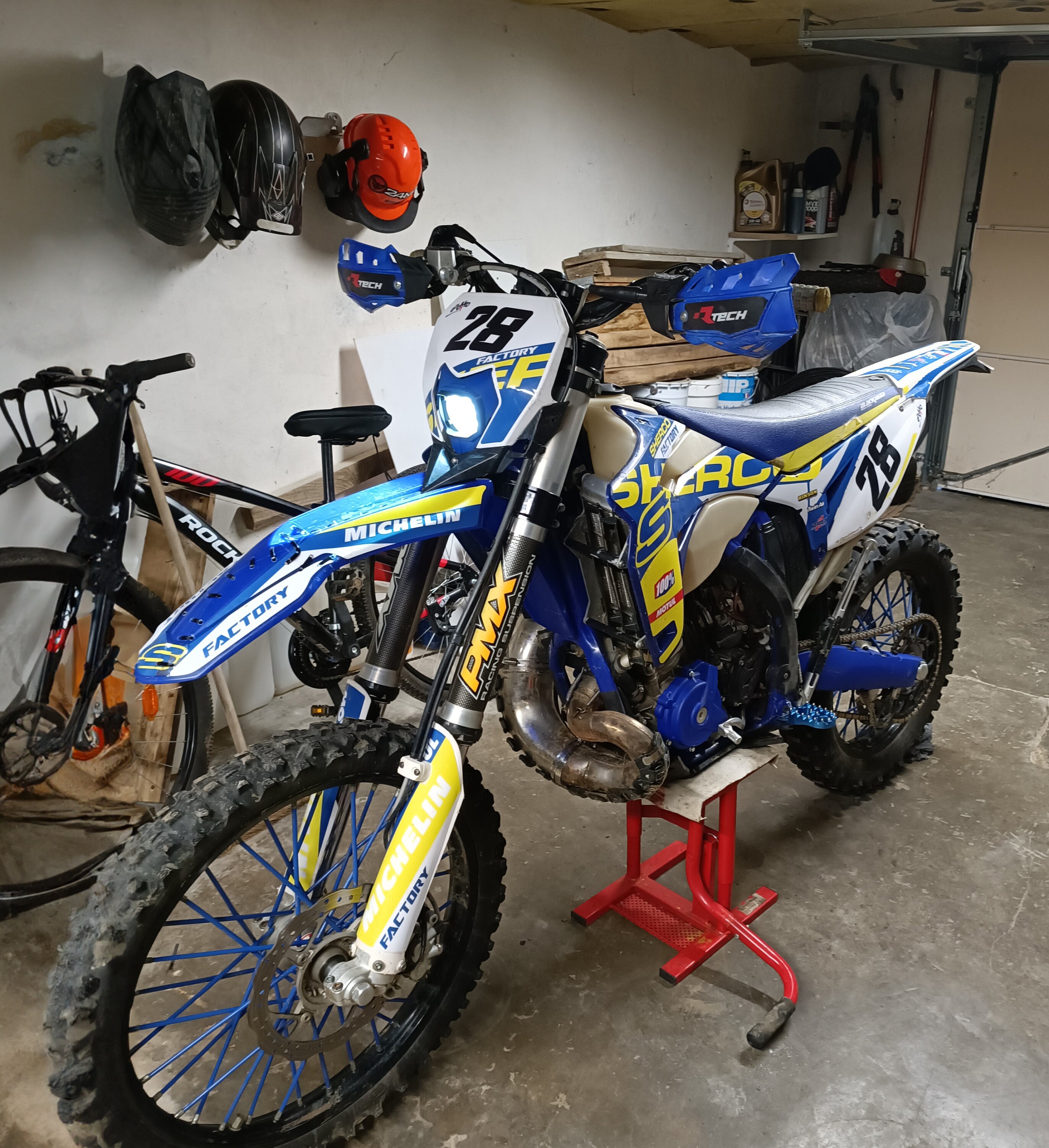 SHERCO Led Headlight for Se-r SM-R Sef-r. Front Lamp for - Etsy Canada