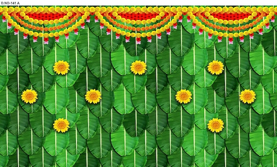 Banana Leaf Background
