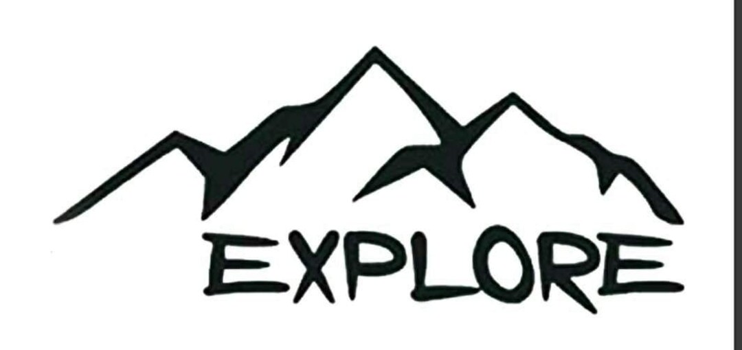 Explore Vinyl Decal - Etsy