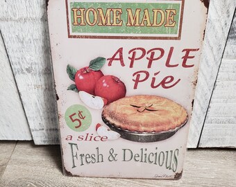 Apple Pie Sign - Etsy