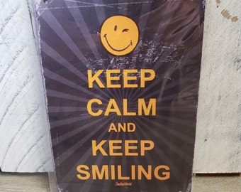 Keep Smiling Sign - Etsy