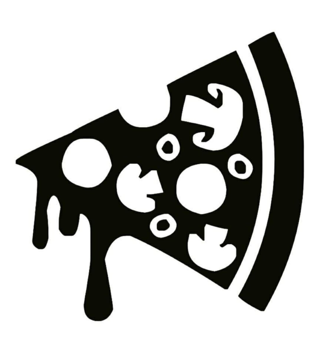 Pizza Vinyl Decal - Etsy