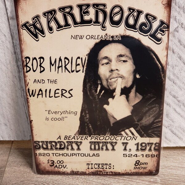 Bob Marley Sign - Etsy