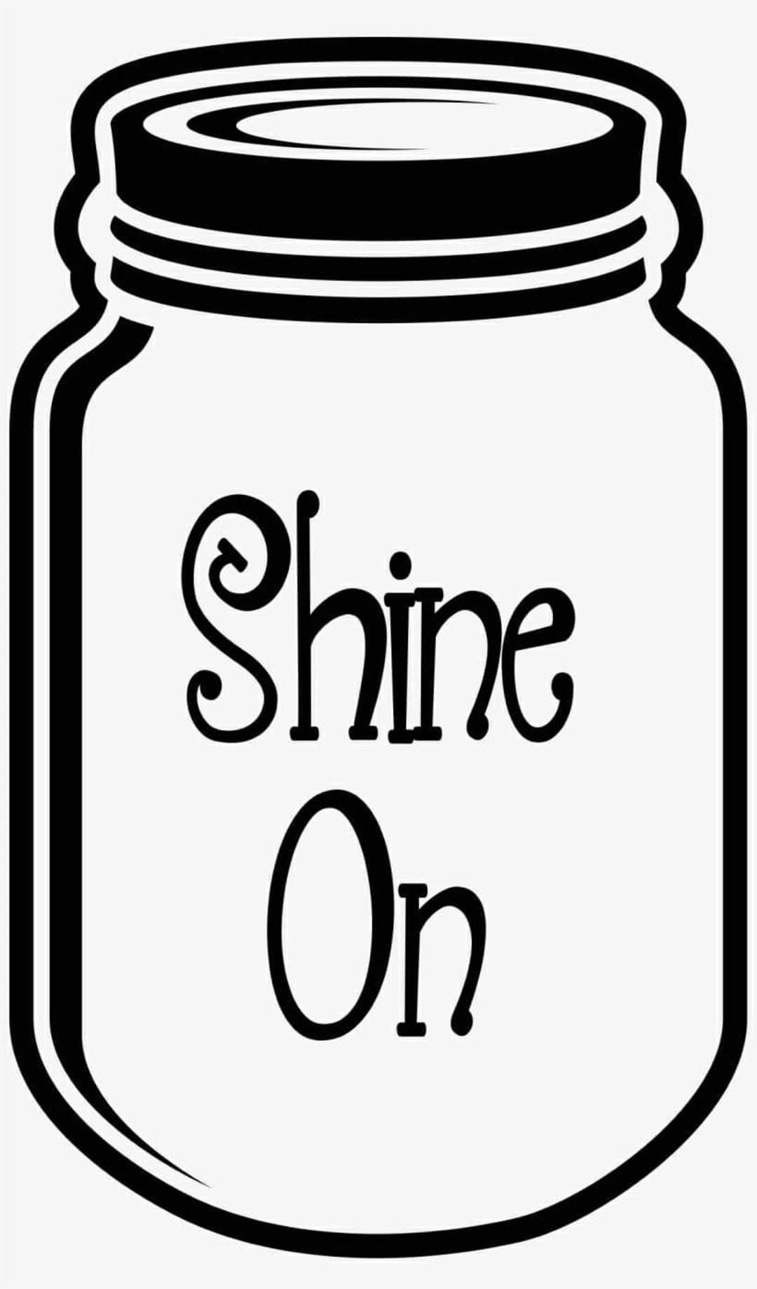 Shine on Moonshine Vinyl Decal•car Decal•window Decal•mirror Sticker - Etsy