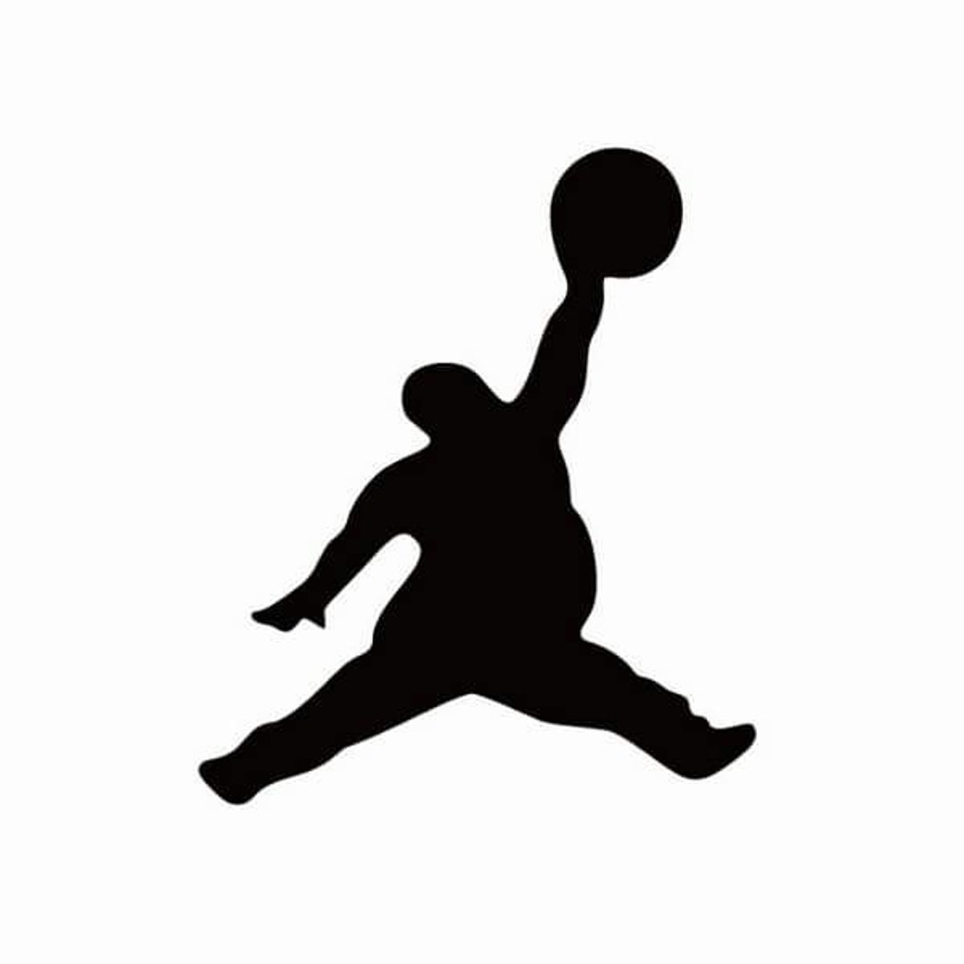 Fat Michael Jordan Vinyl Decal - Etsy