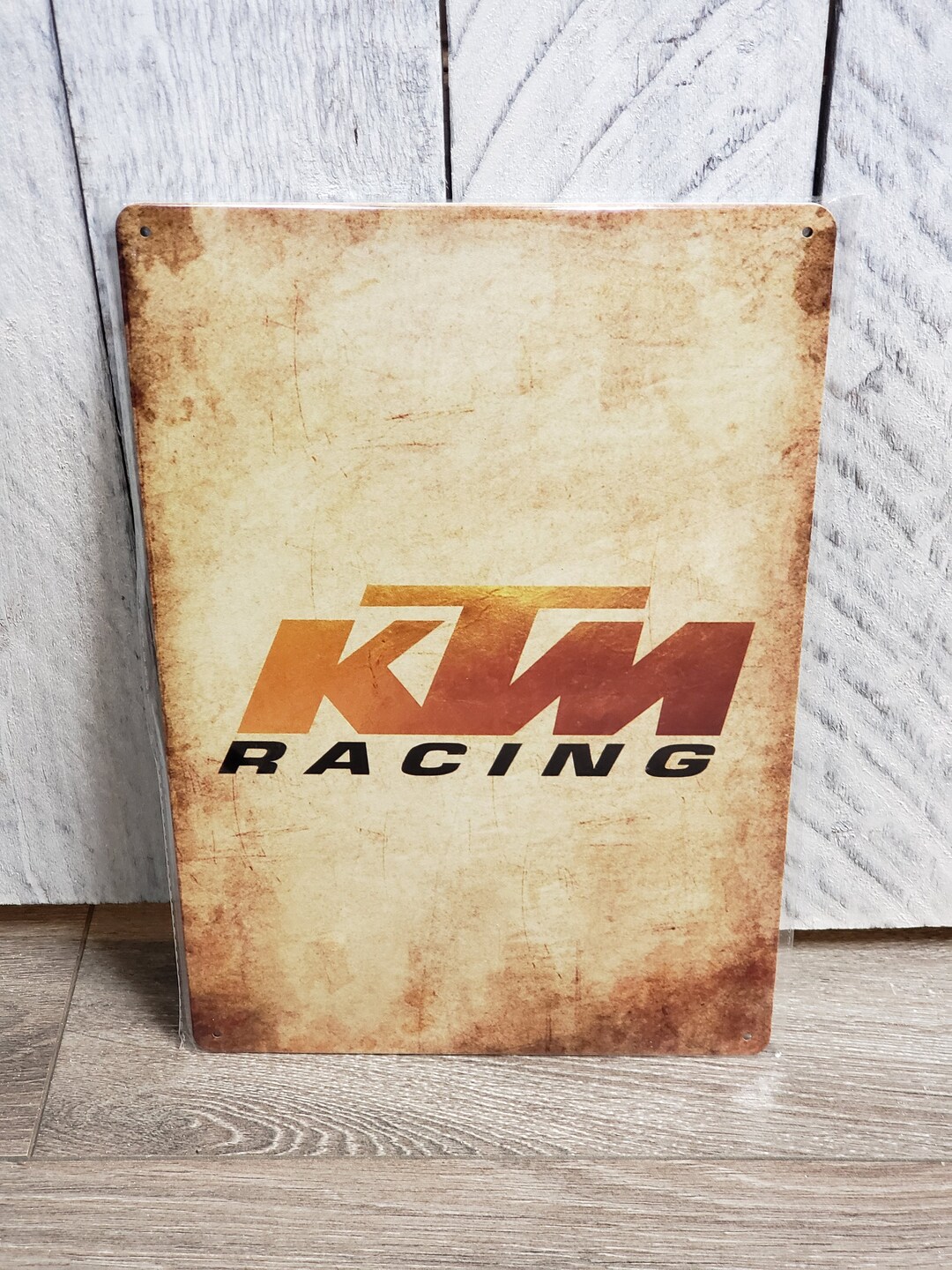 KTM Racing Tin Sign - Etsy