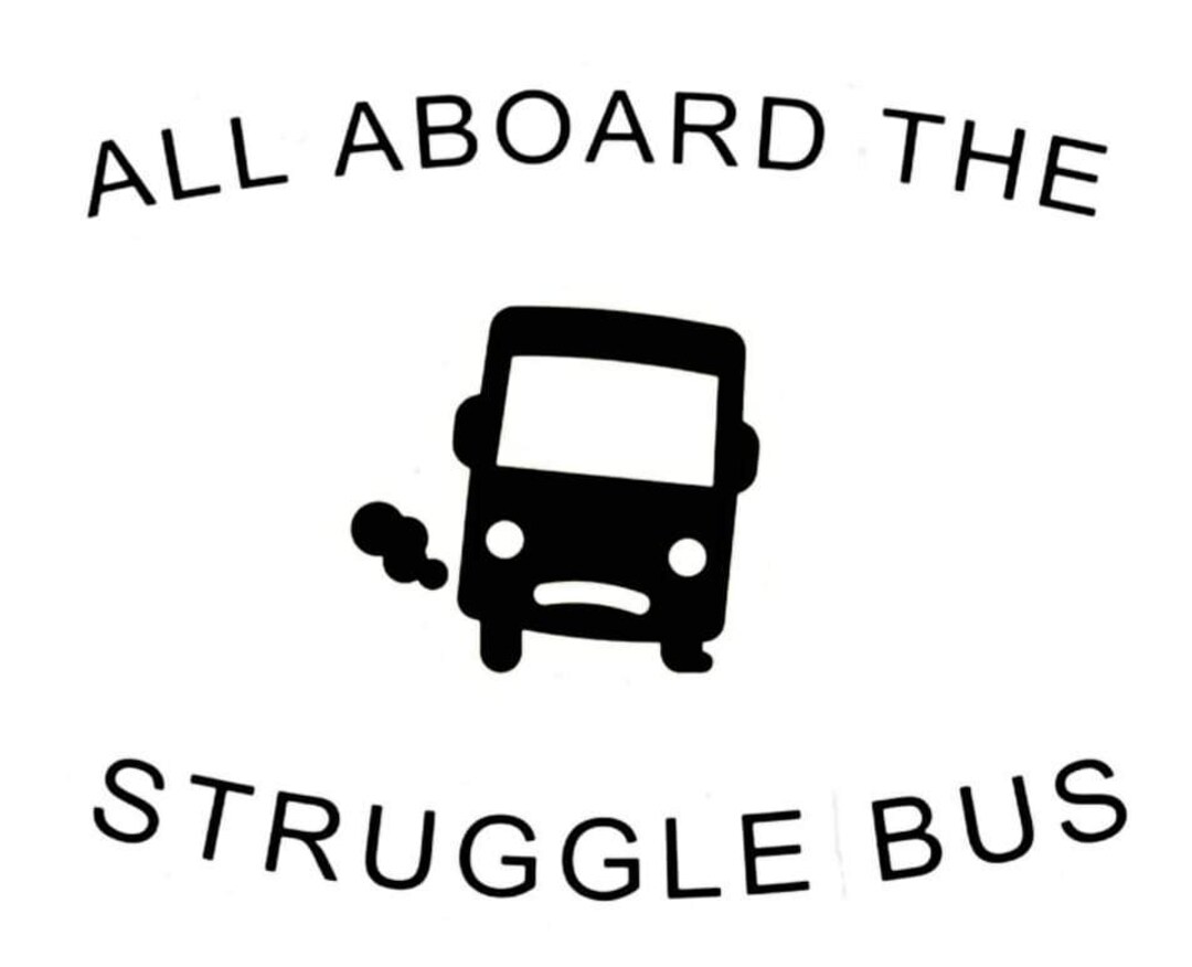 All Aboard the Struggle Bus Vinyl Decal•car Decal•window Decal•mirror ... All Aboard the Struggle Bus Vinyl Decal•car Decal•window Decal•mirror ...