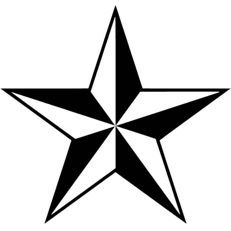 Star Vinyl Decal - Etsy