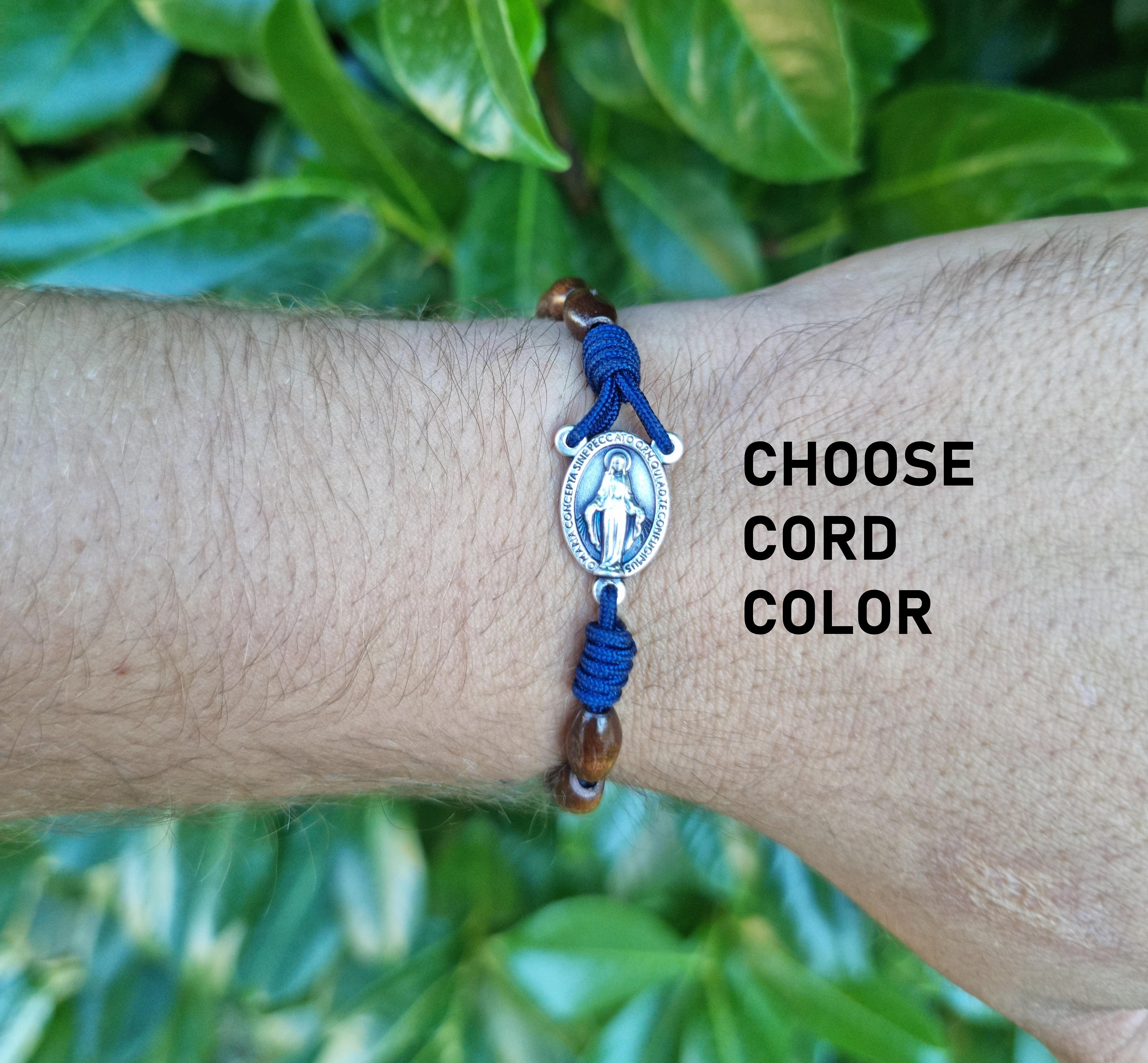 Miraculous Medal Bracelet, Custom Catholic Gift, Gift for Women, Priest ...